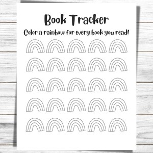 Rainbow Reading Log, Kids Reading Log, Reading Printables, Reading ...