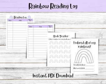 Rocket Reading Log, Kids Reading Log, Book Tracker for Kids, Reading ...