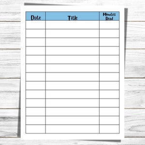 Robot Reading Log, Kids Reading Log, Reading Printables, Reading ...