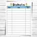 Robot Reading Log Kids Reading Log Reading Printables - Etsy