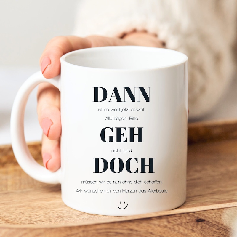 Tasche abschied dann geh doch - Etsy.de