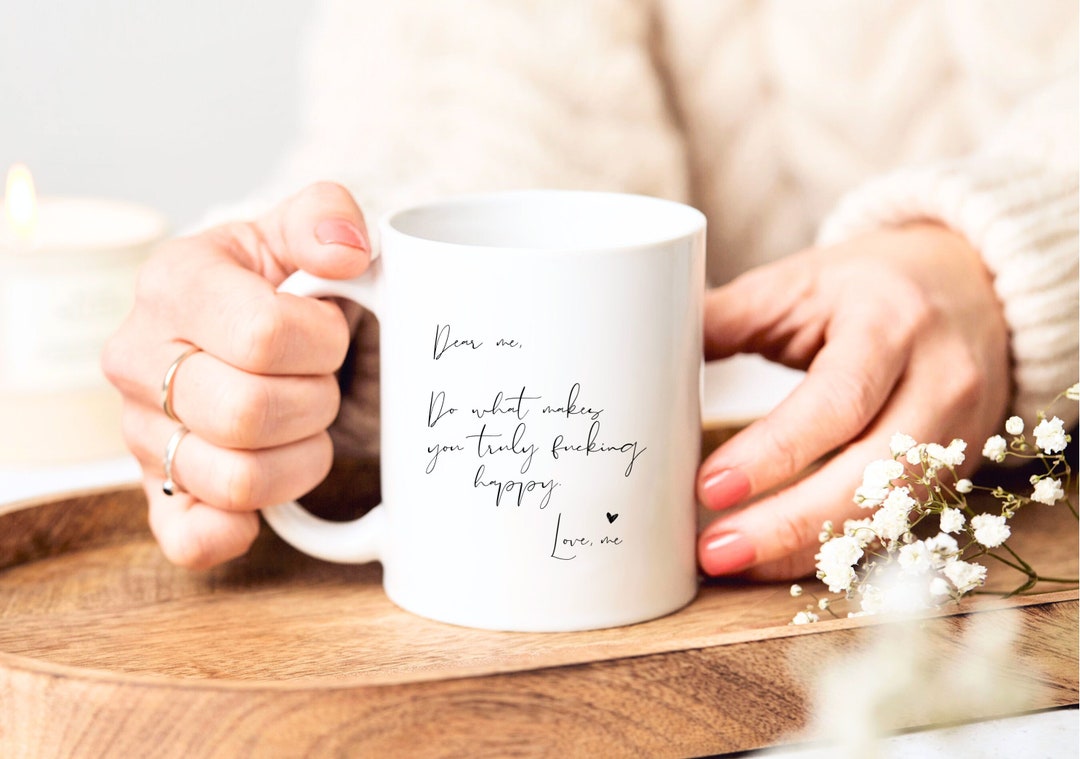 Encouragement Mug With Positive Affirmations, Gift to Myself ...