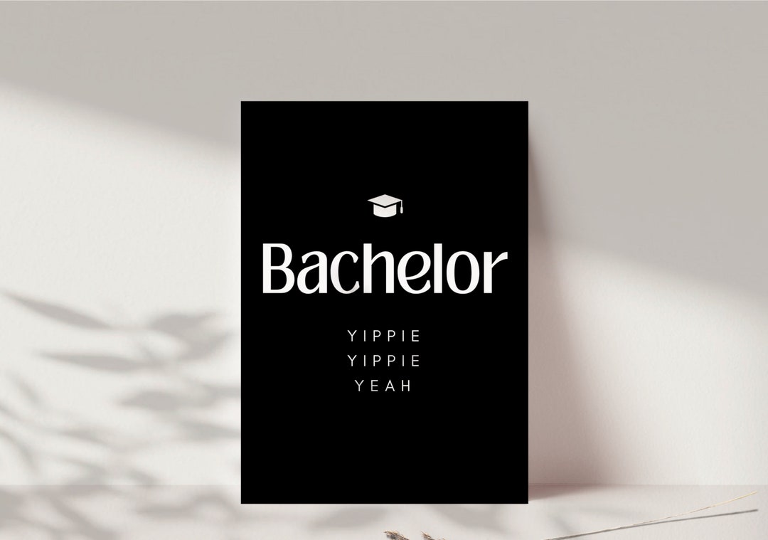 Bachelor Greeting Card bachelor Yippie Yippie Yeah Including High ...