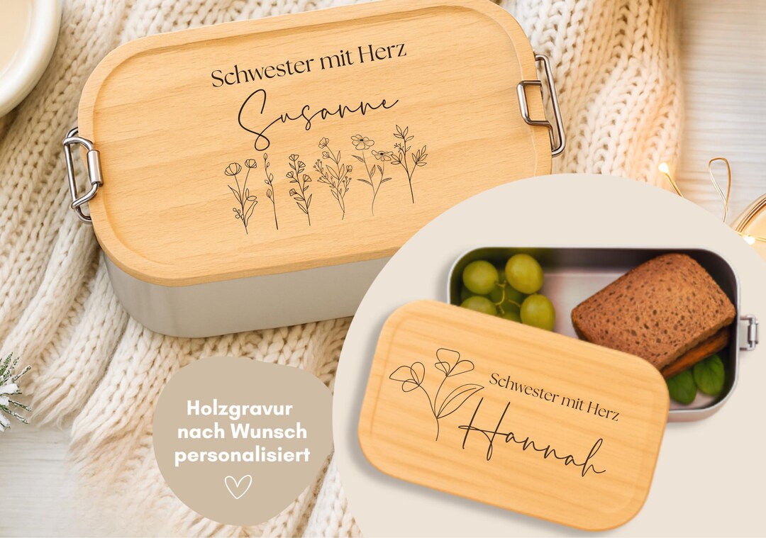 Loulala® Sister Gift, Sister With Heart, Gift for Sister, Birthday Gift ...