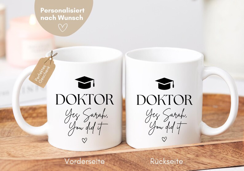 Geschenk Zum Doktortitel