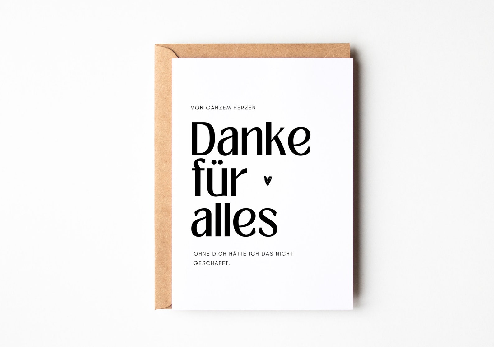 Danke Fur Alles Geschenk