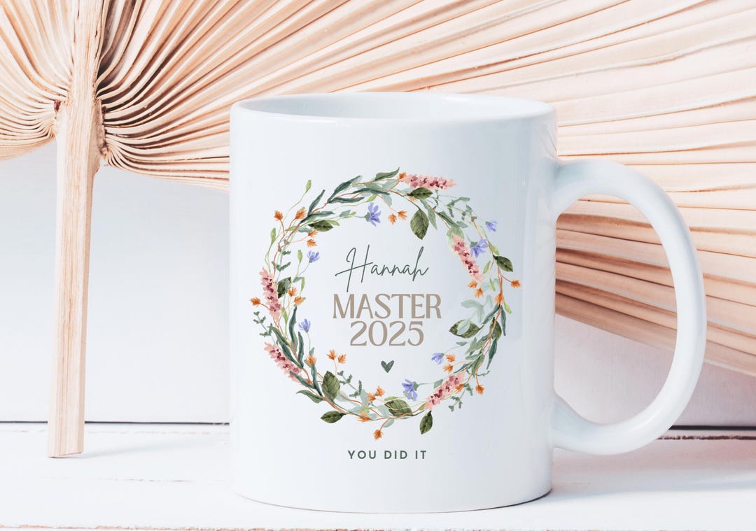 Master 2025 Gift Mug Personalized, Master Passed, Master Gift, Master ...