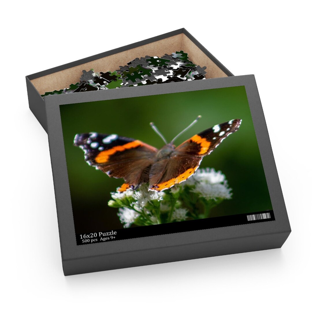 Red Admiral -puzzle - Etsy