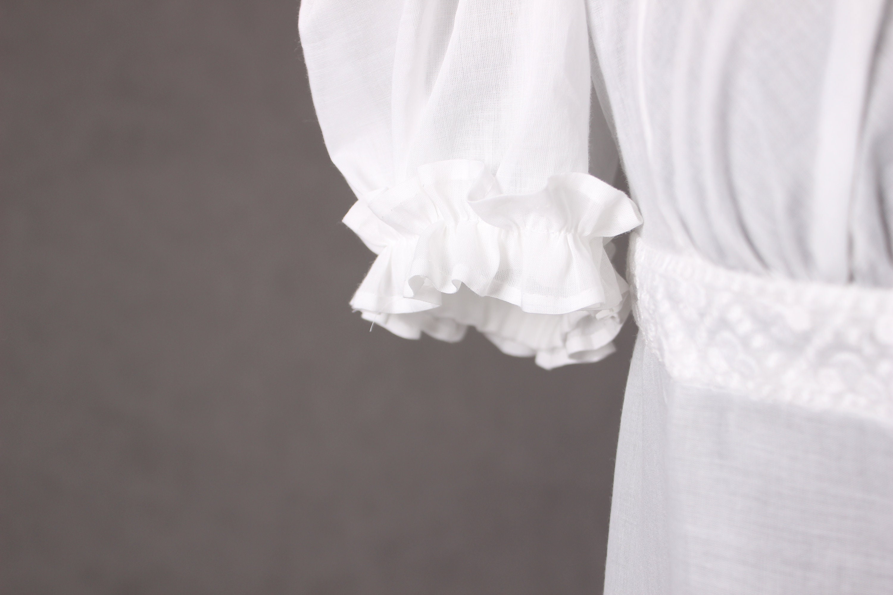 Embroidered Regency Gown. Made to Order - Etsy