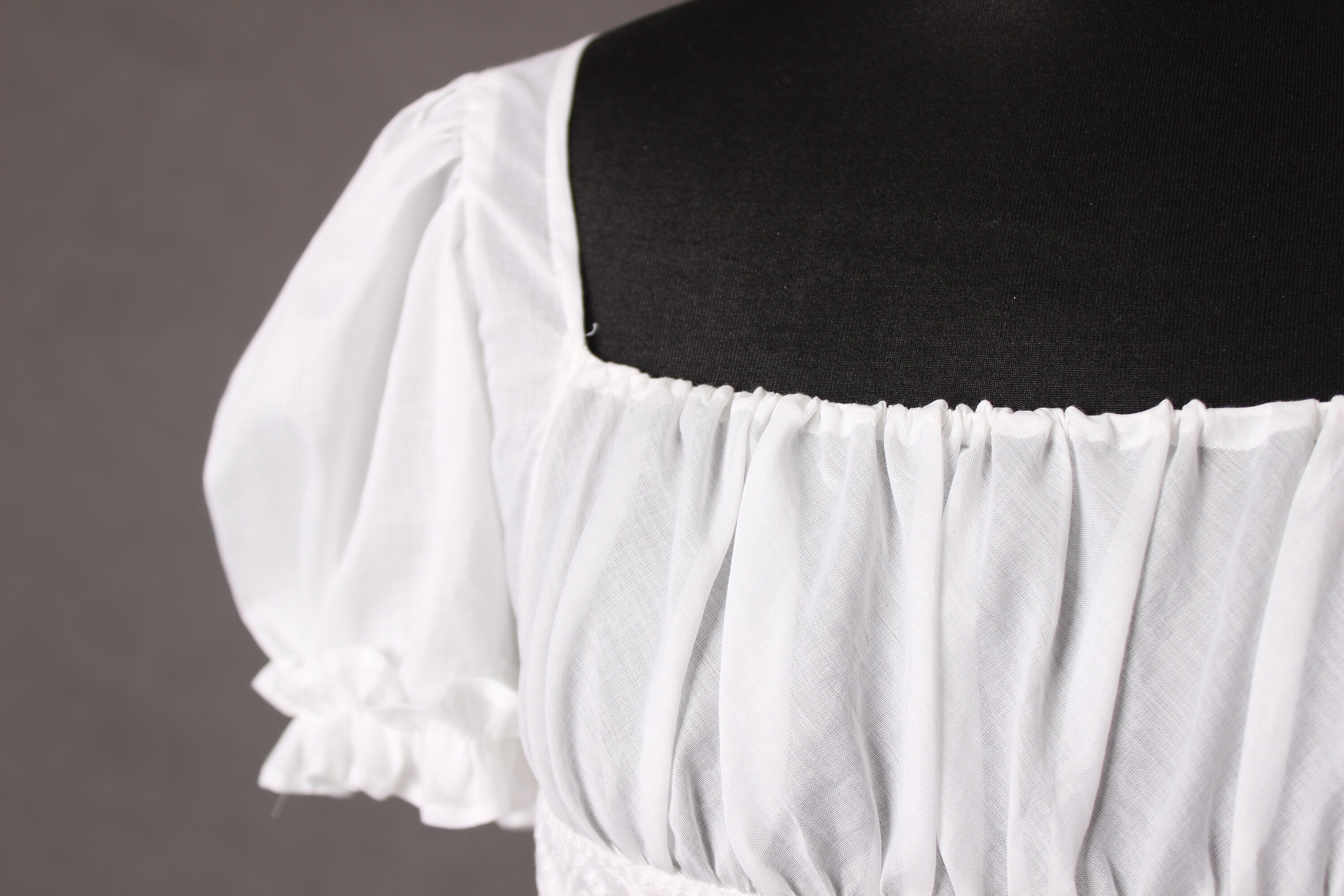 Embroidered Regency Gown. Made to Order - Etsy
