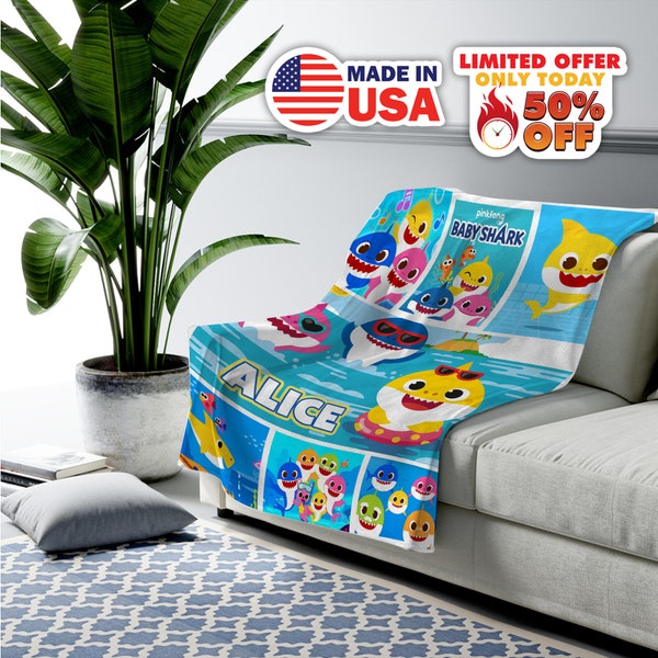 Shark Blanket - Etsy