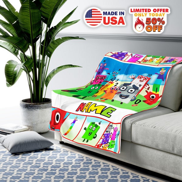 Numberblocks Bedding - Etsy