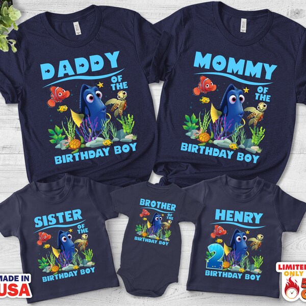 Finding Dory Birthday Shirt - Etsy
