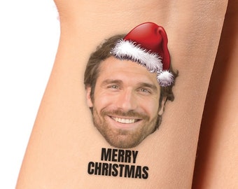 Birthday Party Photo Tattoos, Face Tattoos Custom, Personalized ...