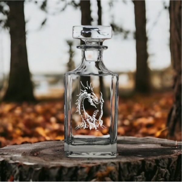 Dragon Decanter - Etsy