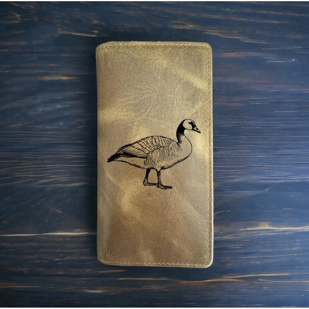 Goose Rodeo Wallet Cowboy Western Buffalo Leather Premium Animal Wild ...