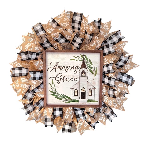 Christian Wreath - Etsy