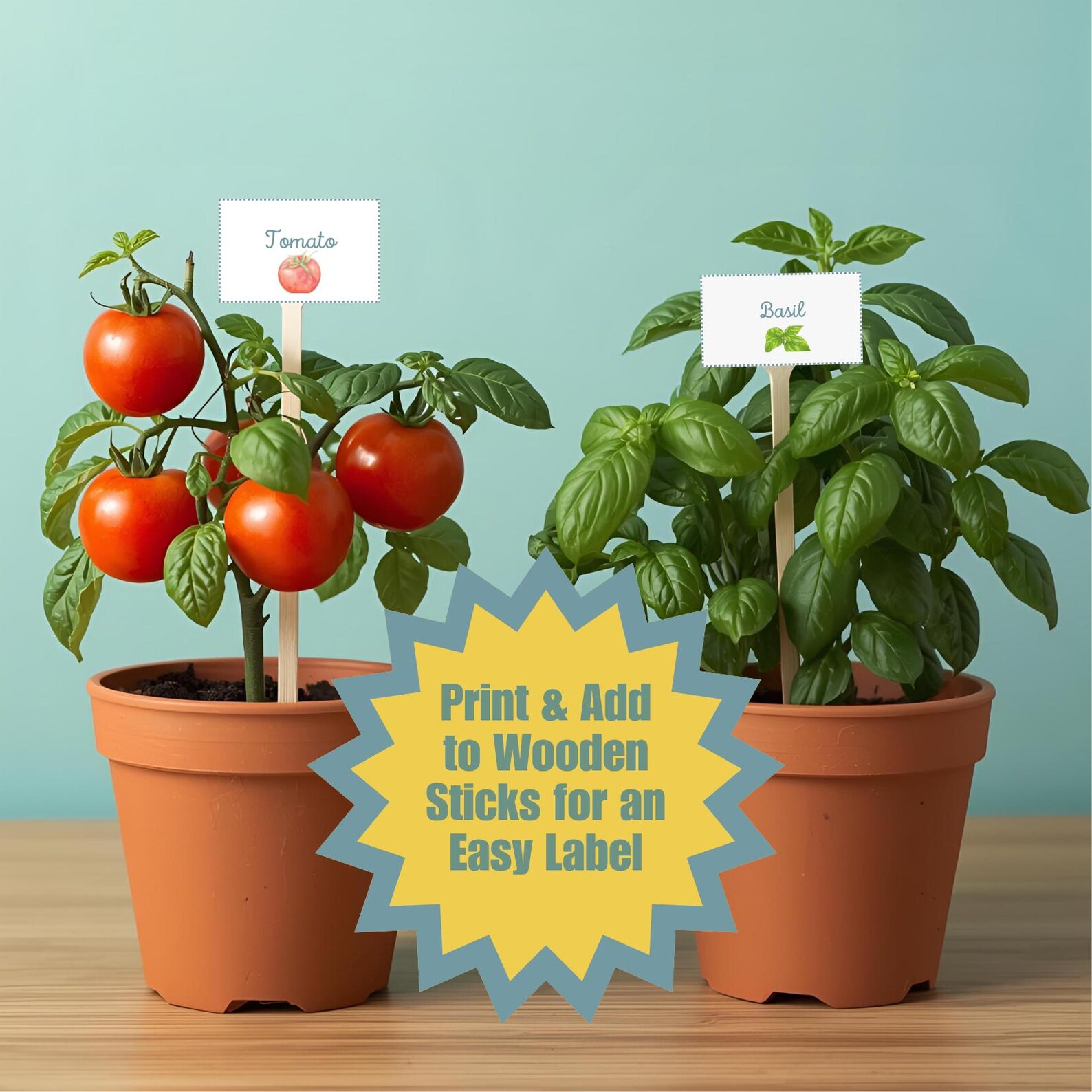 Printable Plant Labels - Etsy