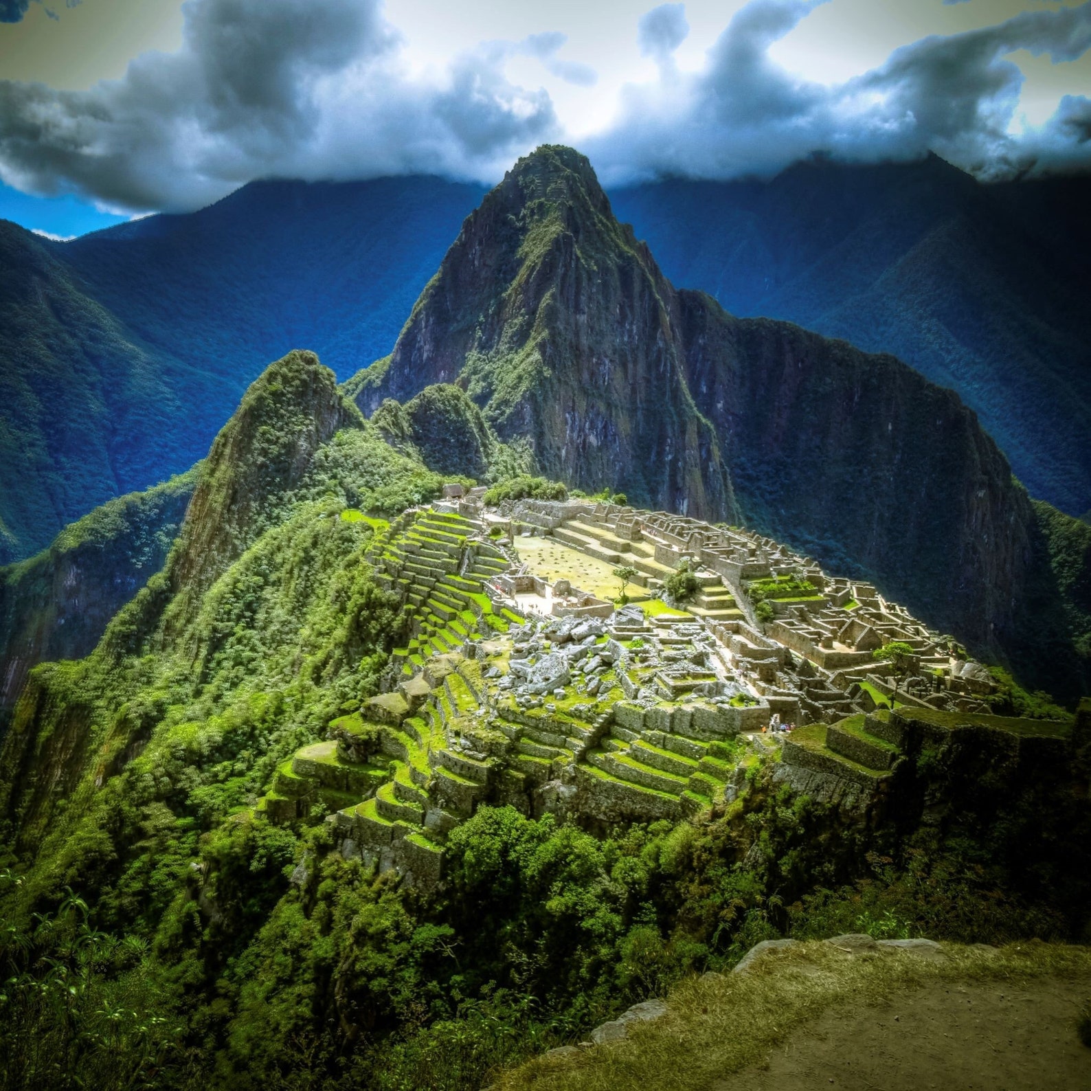 Gift for Home - Machu Picchu, Peru- Wall Hanging - Decor, Canvas Art ...