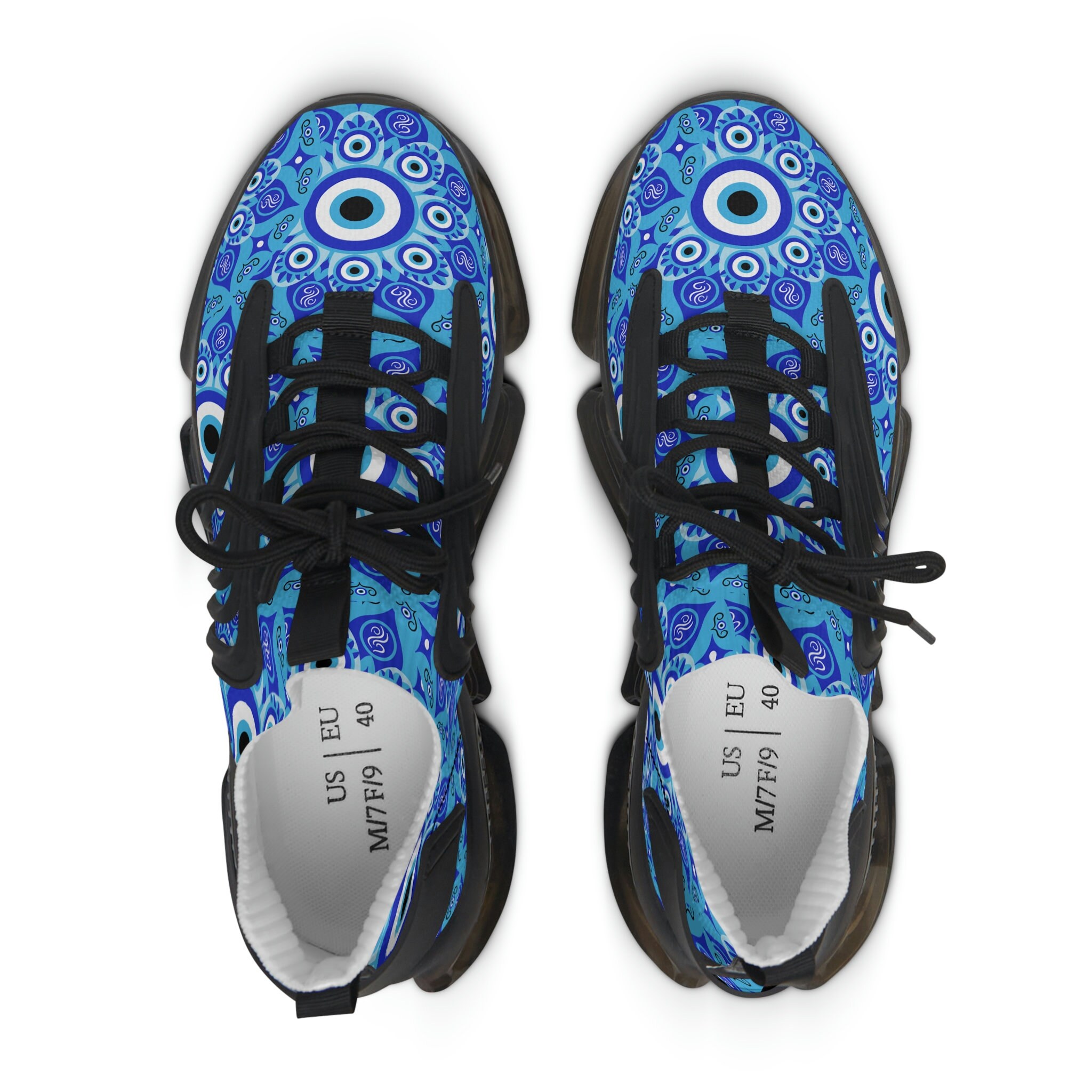 Evil Eye Trendy Women's Mesh Sneakers-all Seeing Eye Print - Etsy