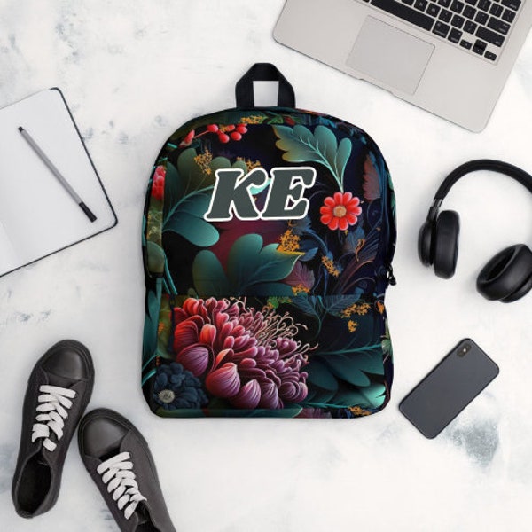 Floral Backpack - Etsy
