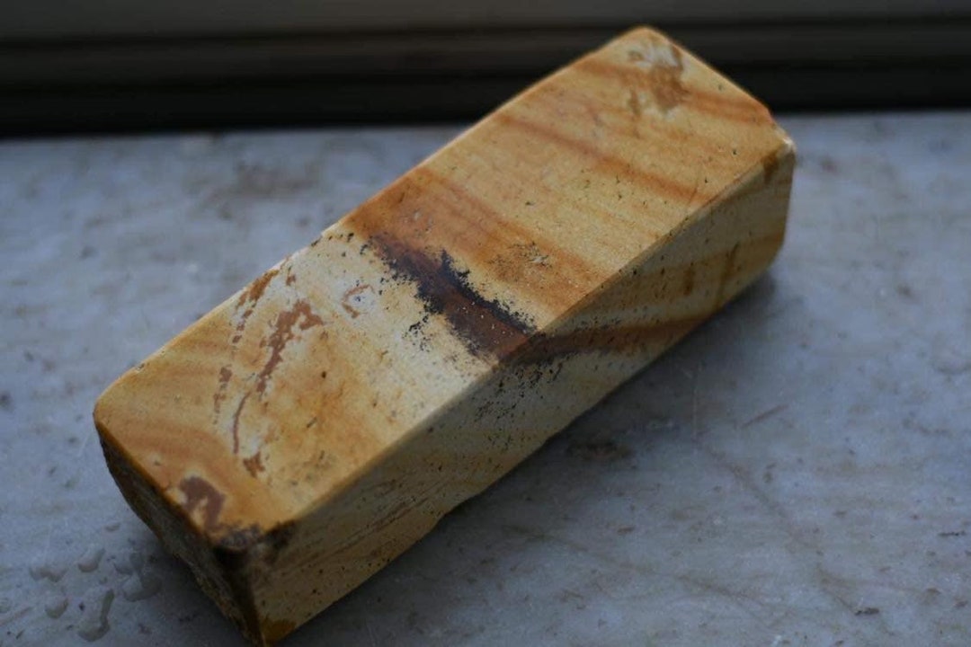 Nakato Medium Grit Unknown Mine / Japanese Natural Whetstone / 天然砥石 ...
