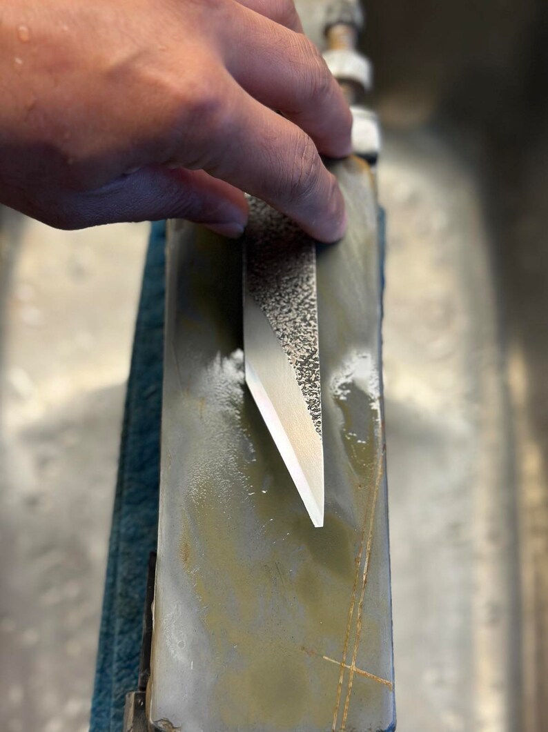 Maruoyama Shiro Suita / Japanese Natural Whetstone / 天然砥石 / Knife-razor ...