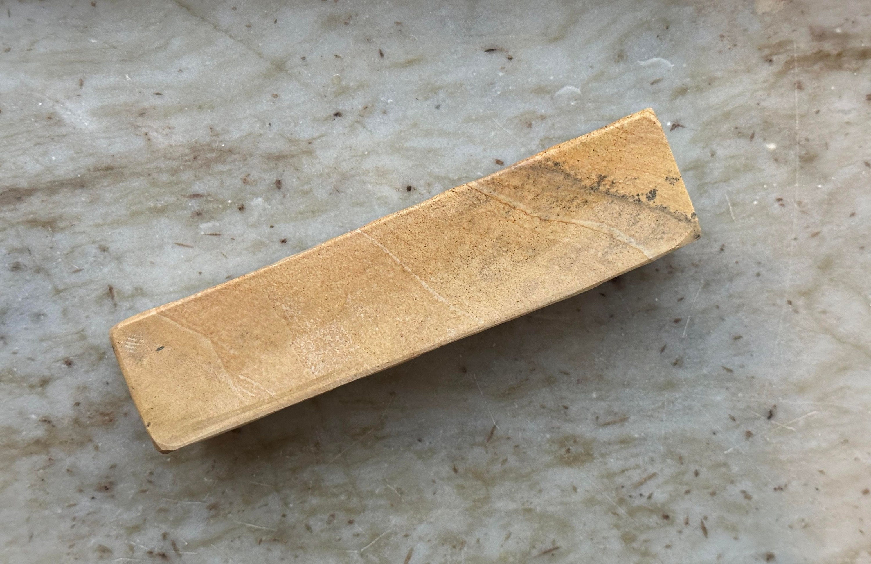 Mikawa Nagura Botan / Japanese Natural Whetstone / 天然砥石 / Knife-razor ...