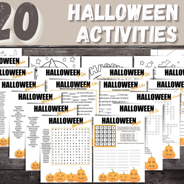 Halloween Printable - Etsy