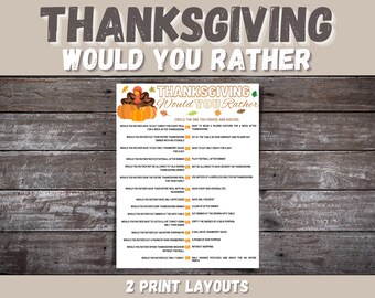 Thanksgiving Emoji Game Printable Games Fall Games - Etsy