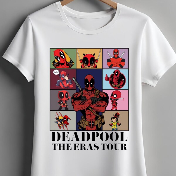 Deadpool and Wolverine Cartoon T Shirt - Etsy