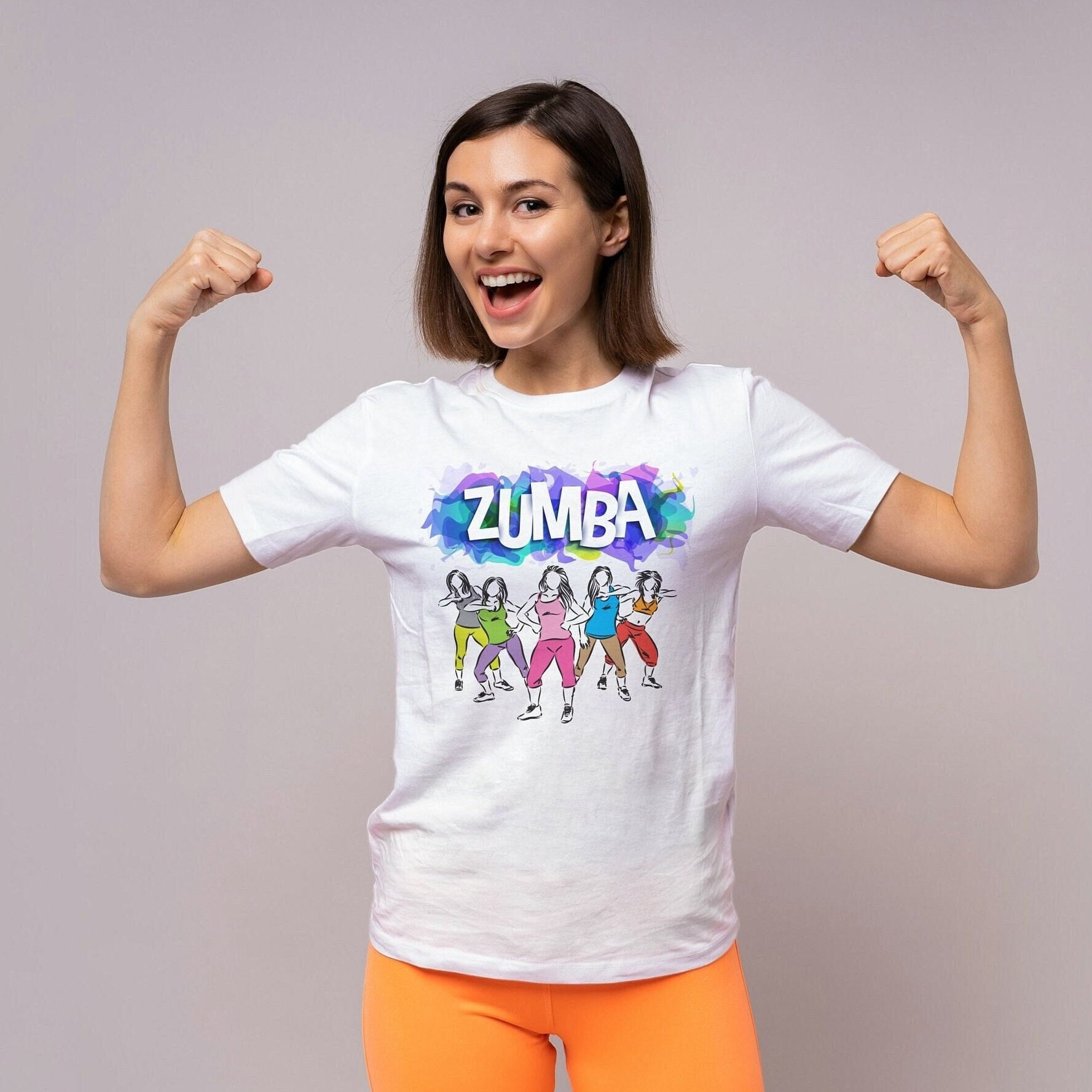 Zumba Tshirt, Gift for Her, Geometric Tees, Tank Top, Dance Shirt, Workout Muscle Tank Top, Cute ...