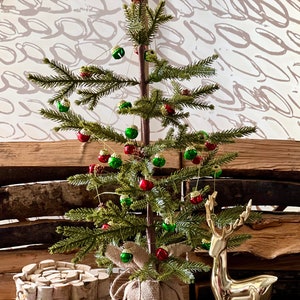 CHRISTMAS TREE With Jingle Bell Chain Holiday Gift Christmas Gift ...