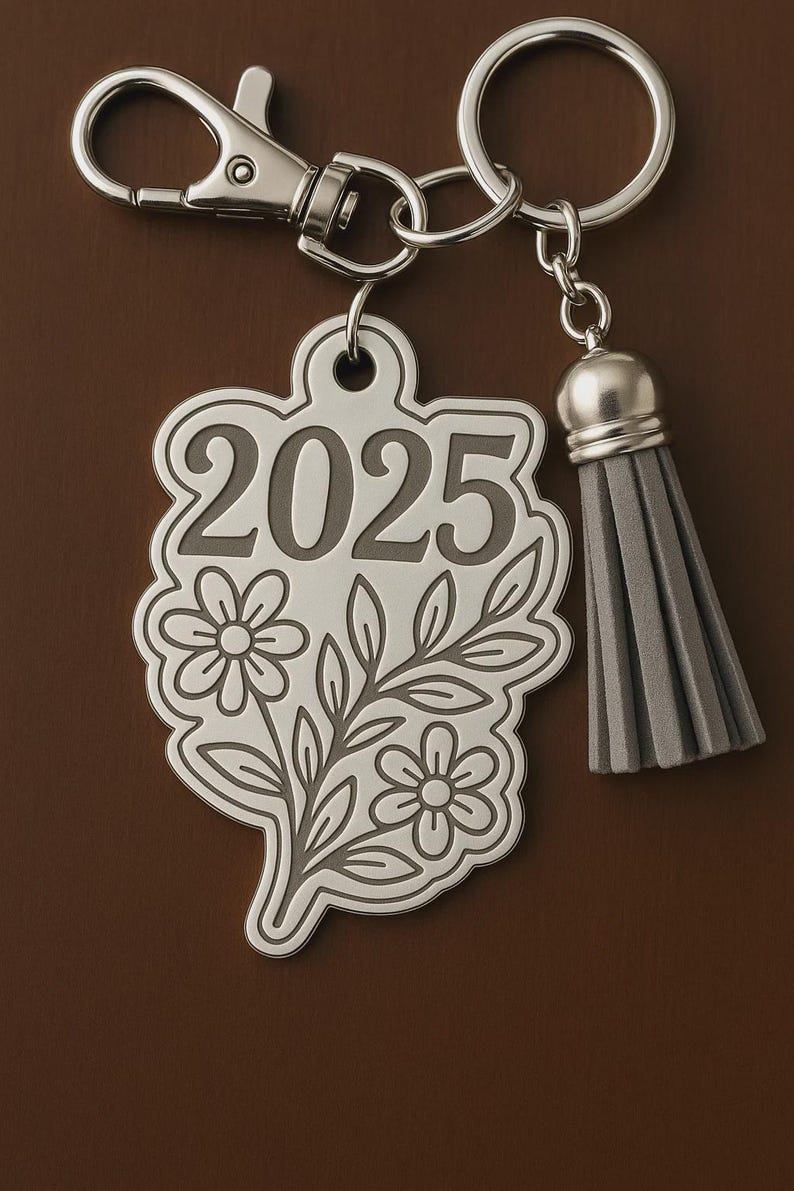 Class of 2025 Keychain SVG Bundle | Graduation Keychain Template ...