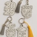 Class of 2025 Keychain SVG Bundle | Graduation Gift Laser Cut Files ...