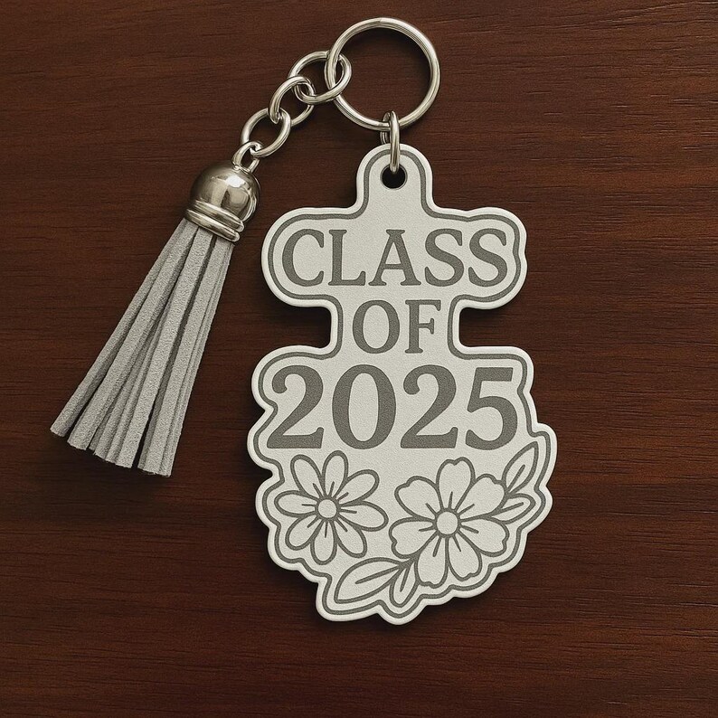Class of 2025 Keychain SVG Bundle | Graduation Keychain Template ...