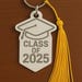 Class of 2025 Keychain SVG Bundle | Graduation Gift Laser Cut Files ...