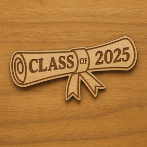 Graduation Scroll SVG: Laser Cut Diploma Clipart (digital Download) - Etsy