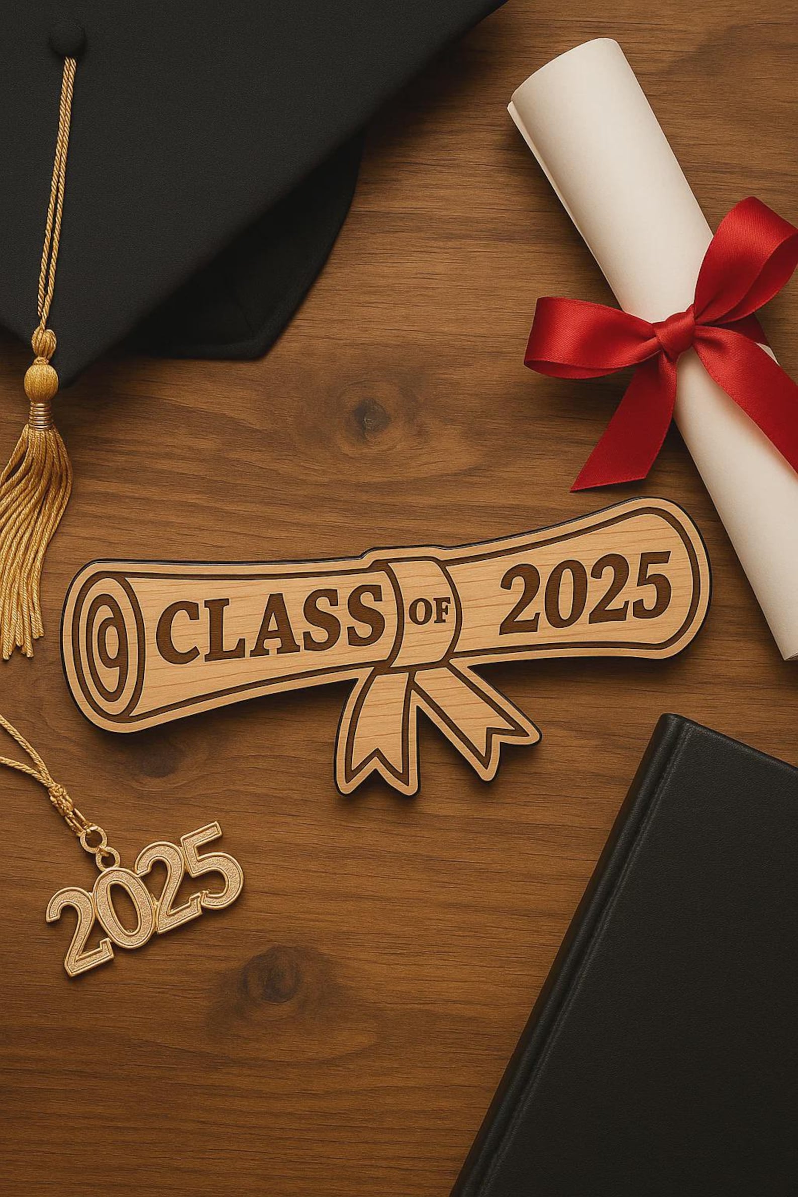 Graduation Scroll SVG | Graduation Diploma Clipart | Laser Cut ...