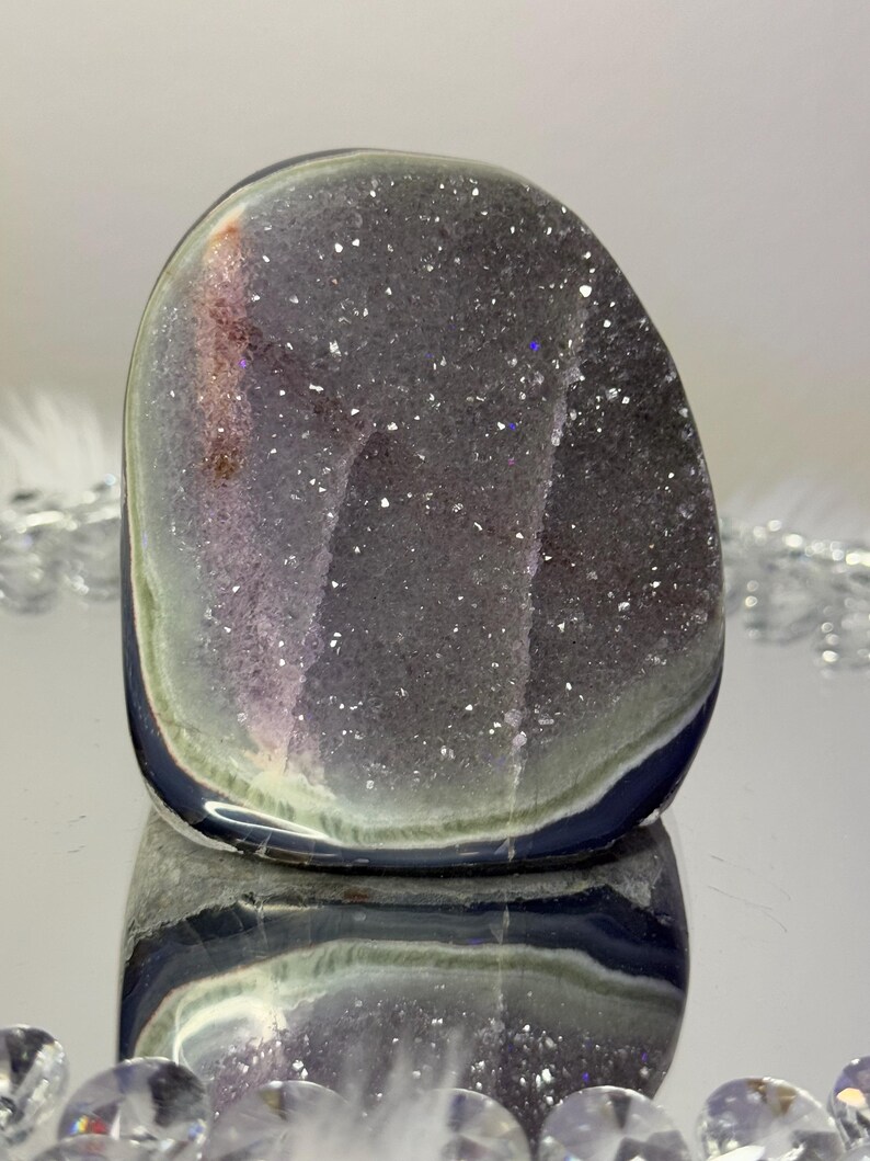 RARE Blue, Pink, Green, Lilac, Galaxy Rainbow Amethyst, Agate, Self ...