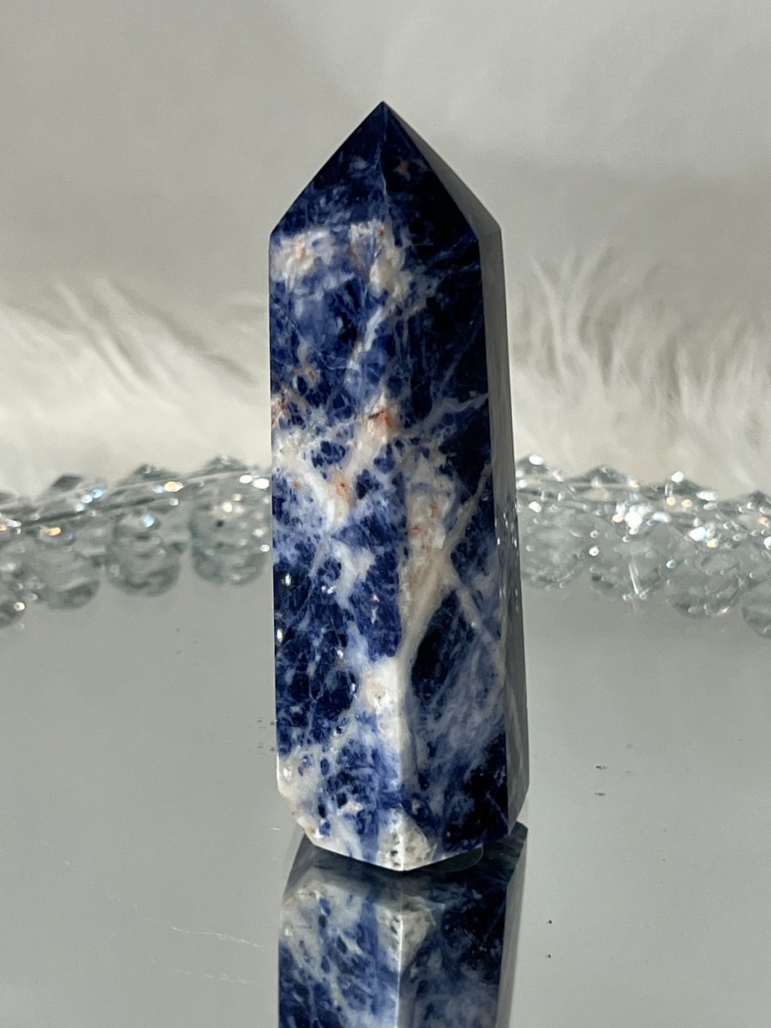Sodalite Tower Crystal Decor Gorgeous Colors and Patterns, AA - Etsy