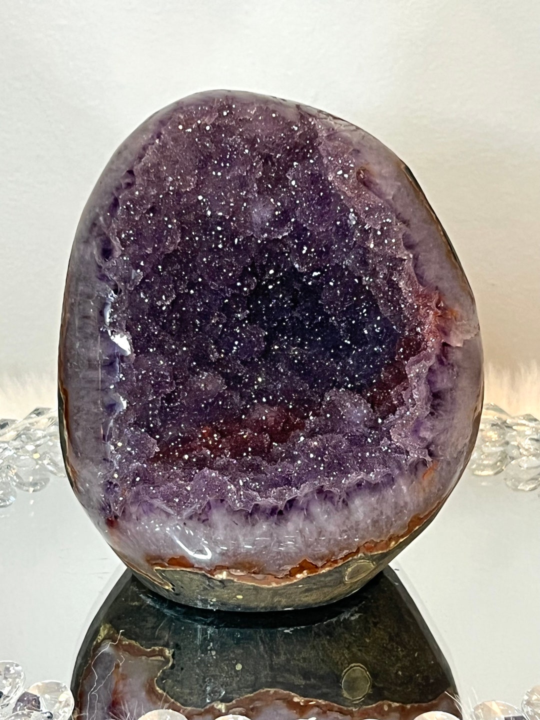 RARE Rainbow Amethyst, Lilac Amethyst, Sugar, Druzy, Amethyst, Purple ...