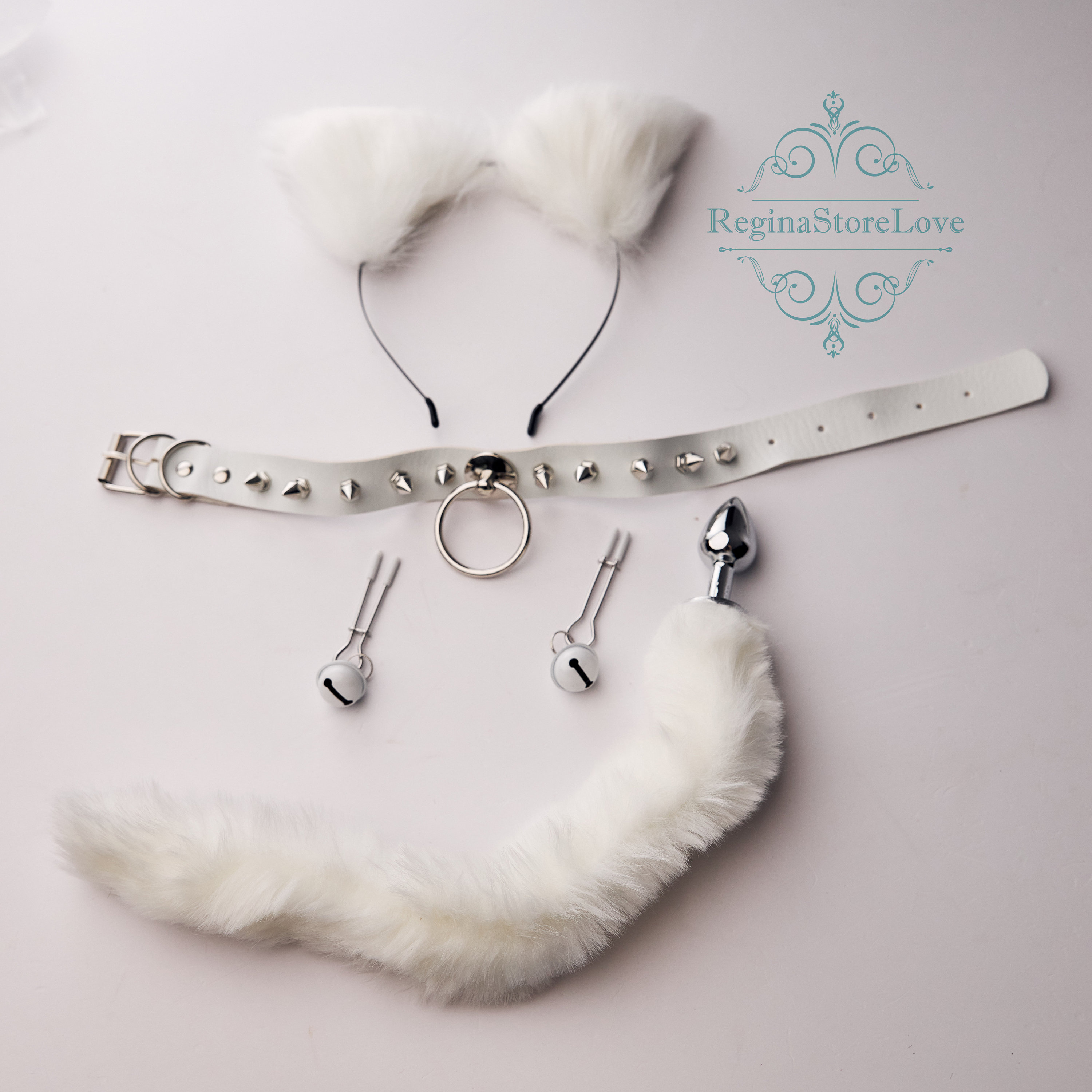 Pet Play Starter Set, Cosplay Bdsm Set, Kitty Ears and Tail, BDSM Play Set, Buttplugs for Women ...