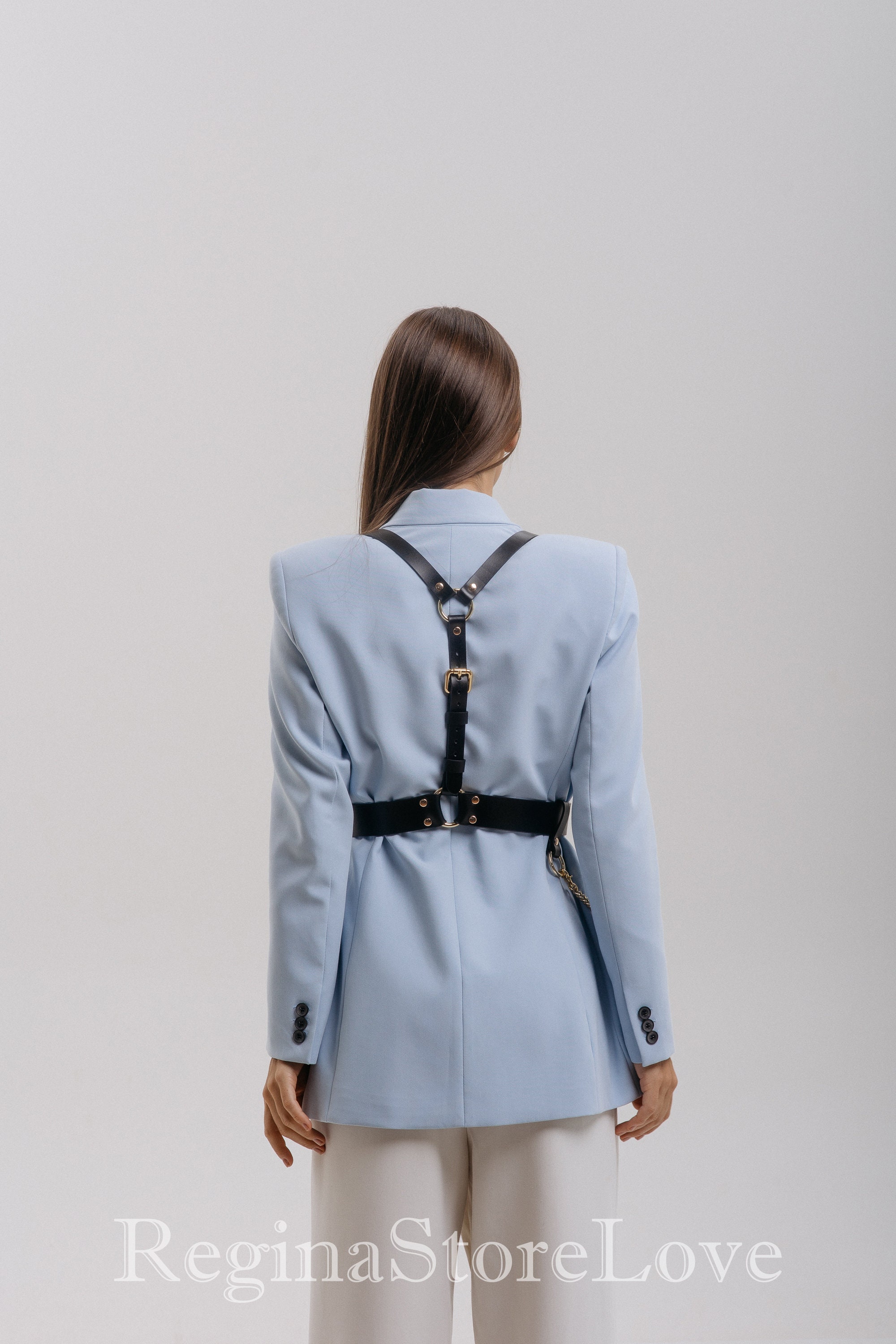 Shoulder Harness and Belt, Chest Harness Belt, Leather Belt Harness ...