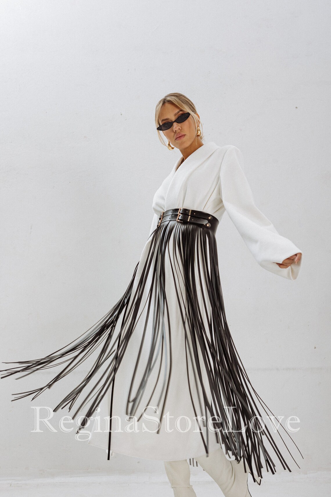 Belt With Fringe, Fashion Belt for Dress, Festival Outfit for Women ...