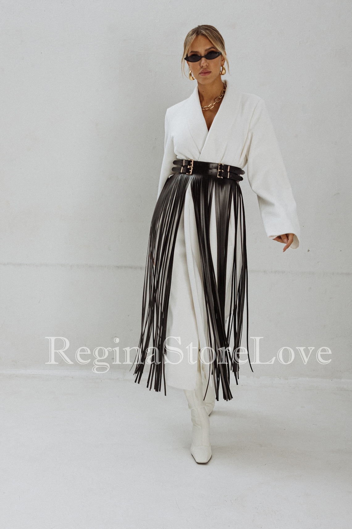 Belt With Fringe, Fashion Belt for Dress, Festival Outfit for Women ...