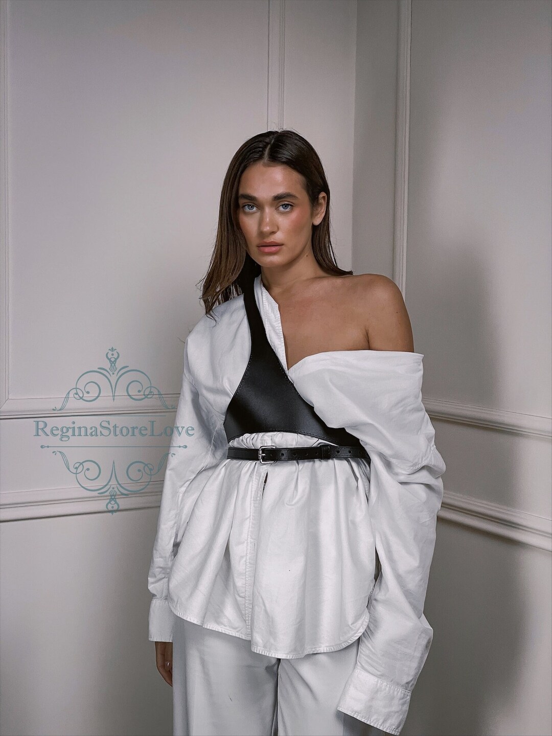 Chest Harness Leather, Harness Top for Women, Handmade Harness ...