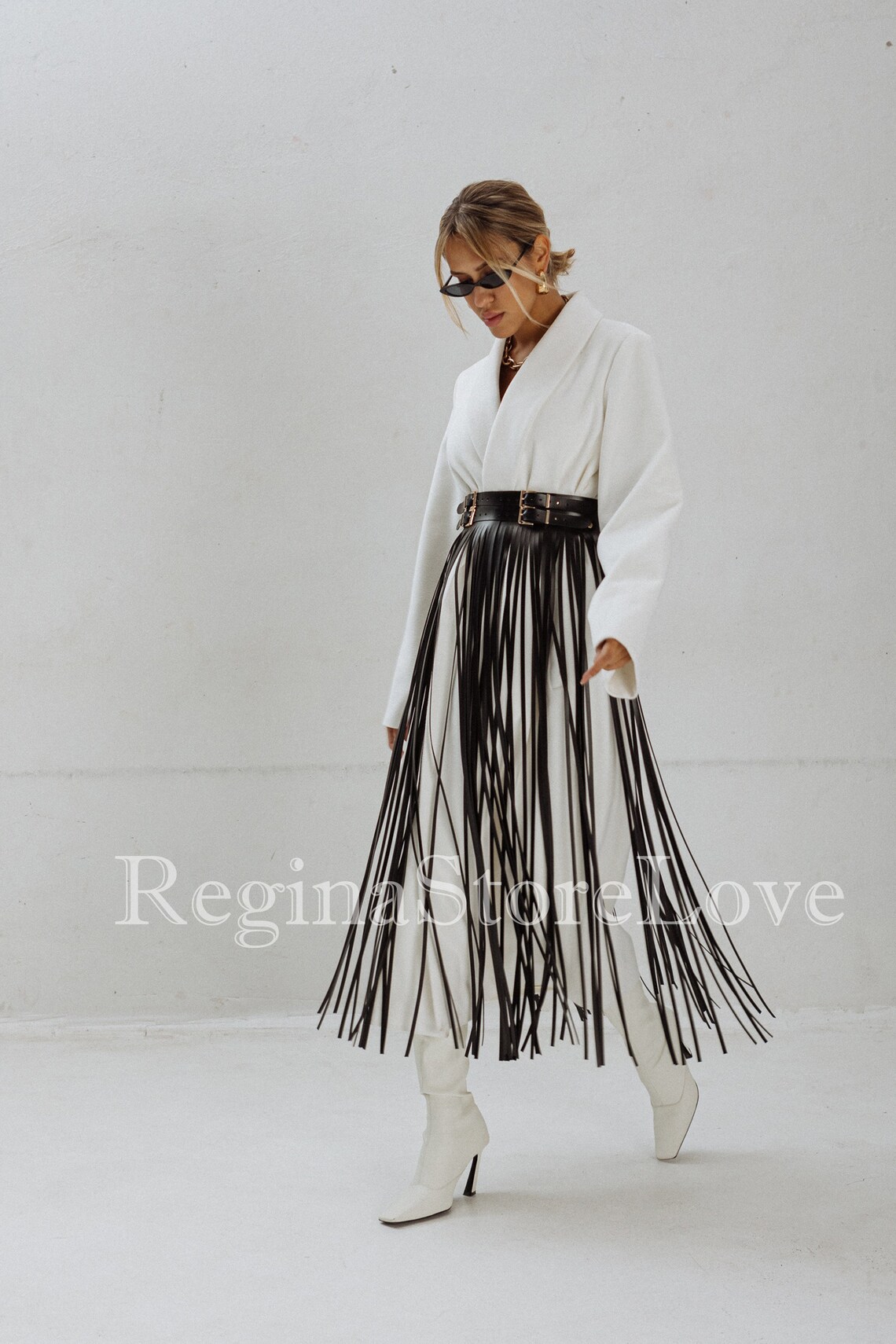 Belt With Fringe, Fashion Belt for Dress, Festival Outfit for Women ...