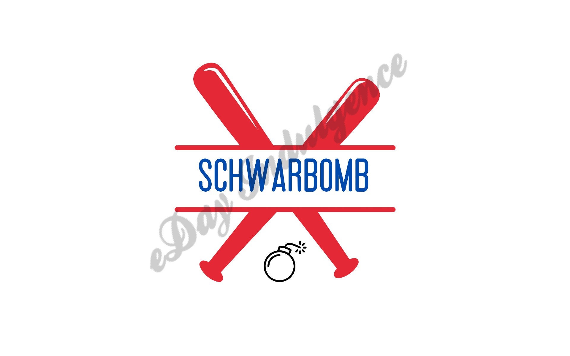 Kyle Schwarbomb Schwarber Digital Download PNG SVG Phillies Champion ...