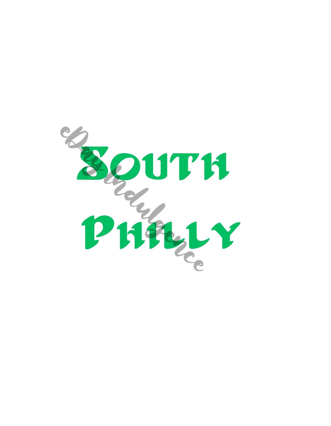 South Philly Digital File Download Cricut Silhouette Sublimation Eagles ...